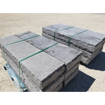 Cut Steps - Frontenac Grey Flamed Top – Allen's Landscape Supply Depot